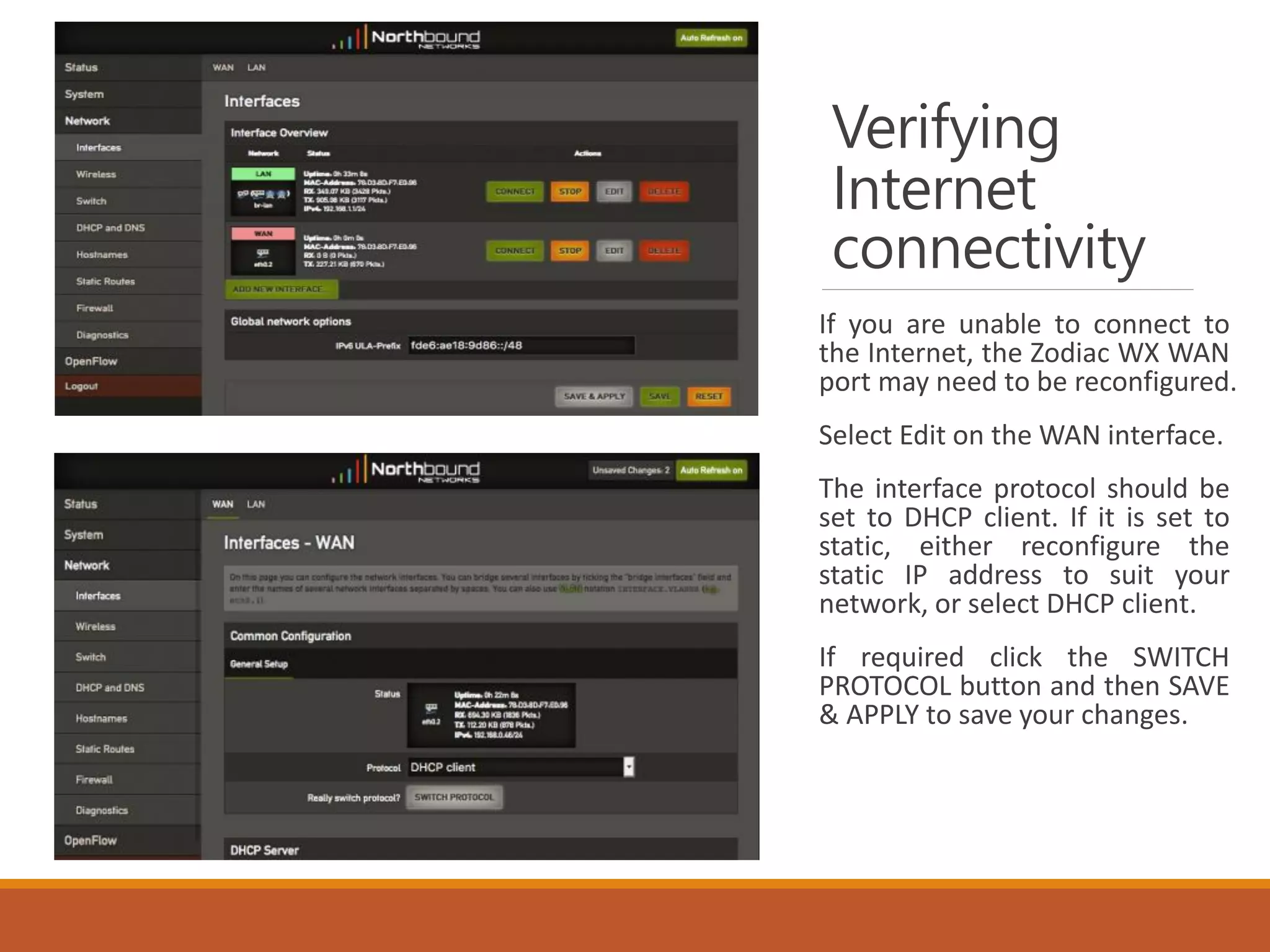 ZodiacWX_Northbound Networks manual1 | PDF | Computer Networking ...
