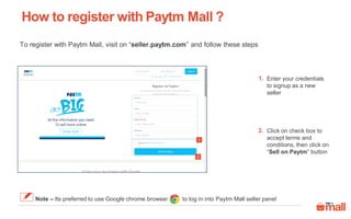 How to Register with Paytm – Sign Up DIY | PPT