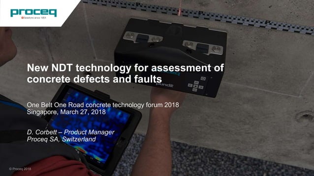 New NDT technology for assessment of concrete defects and faults | PPT
