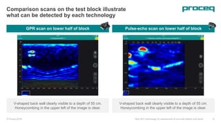 New NDT technology for assessment of concrete defects and faults | PPT