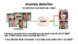 Unsupervised anomaly detection with generative model | PPT