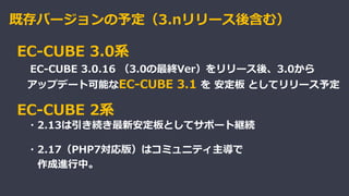 201803_EC-CUBE開発進捗説明会_1_3.n概要説明 | PPT