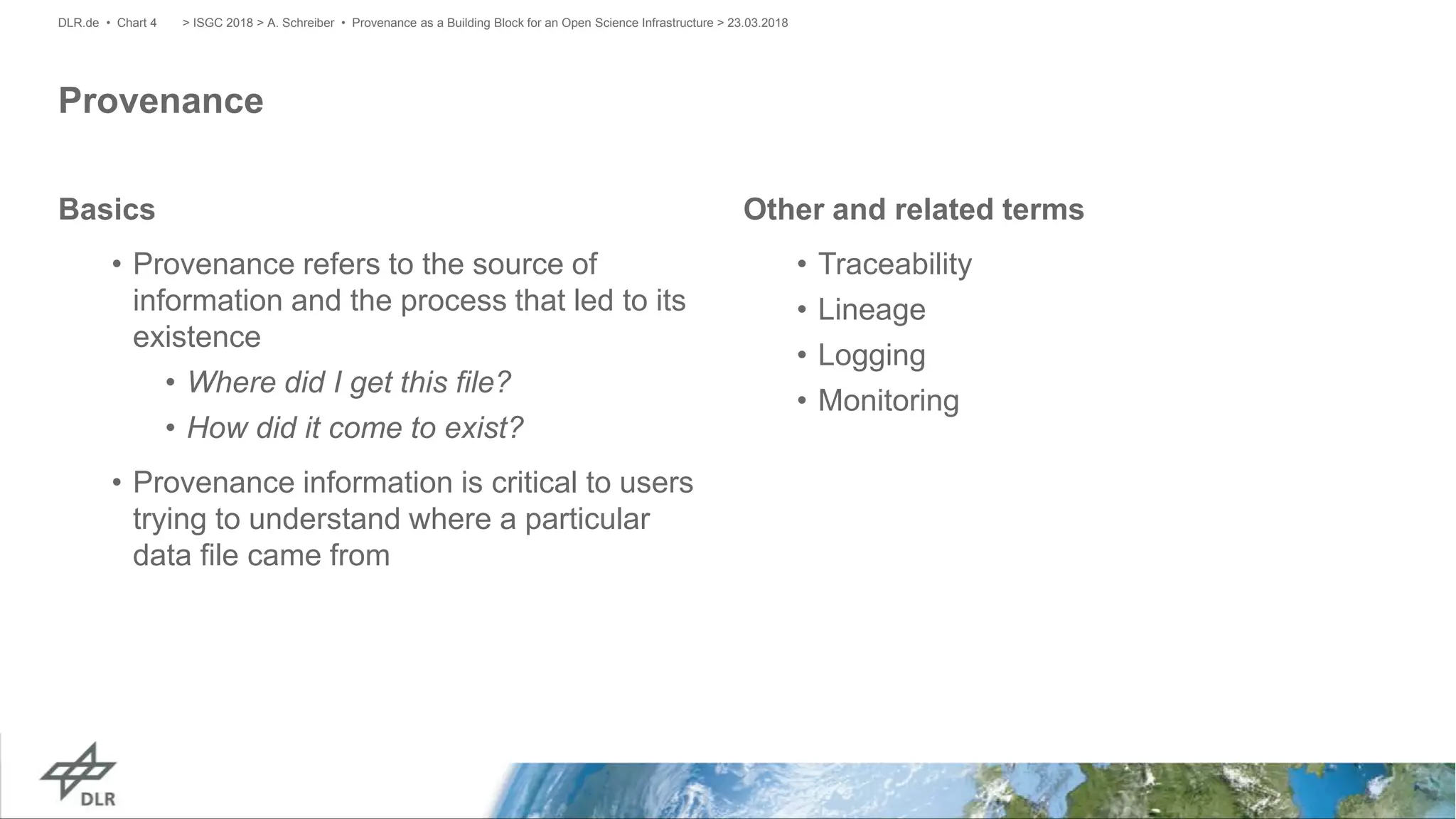 Provenance as a building block for an open science infrastructure | PPT