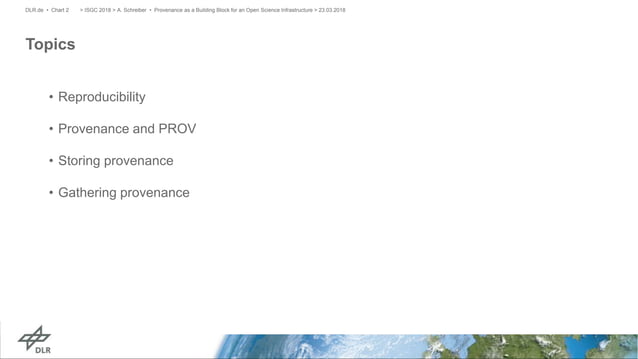 Provenance as a building block for an open science infrastructure | PPT