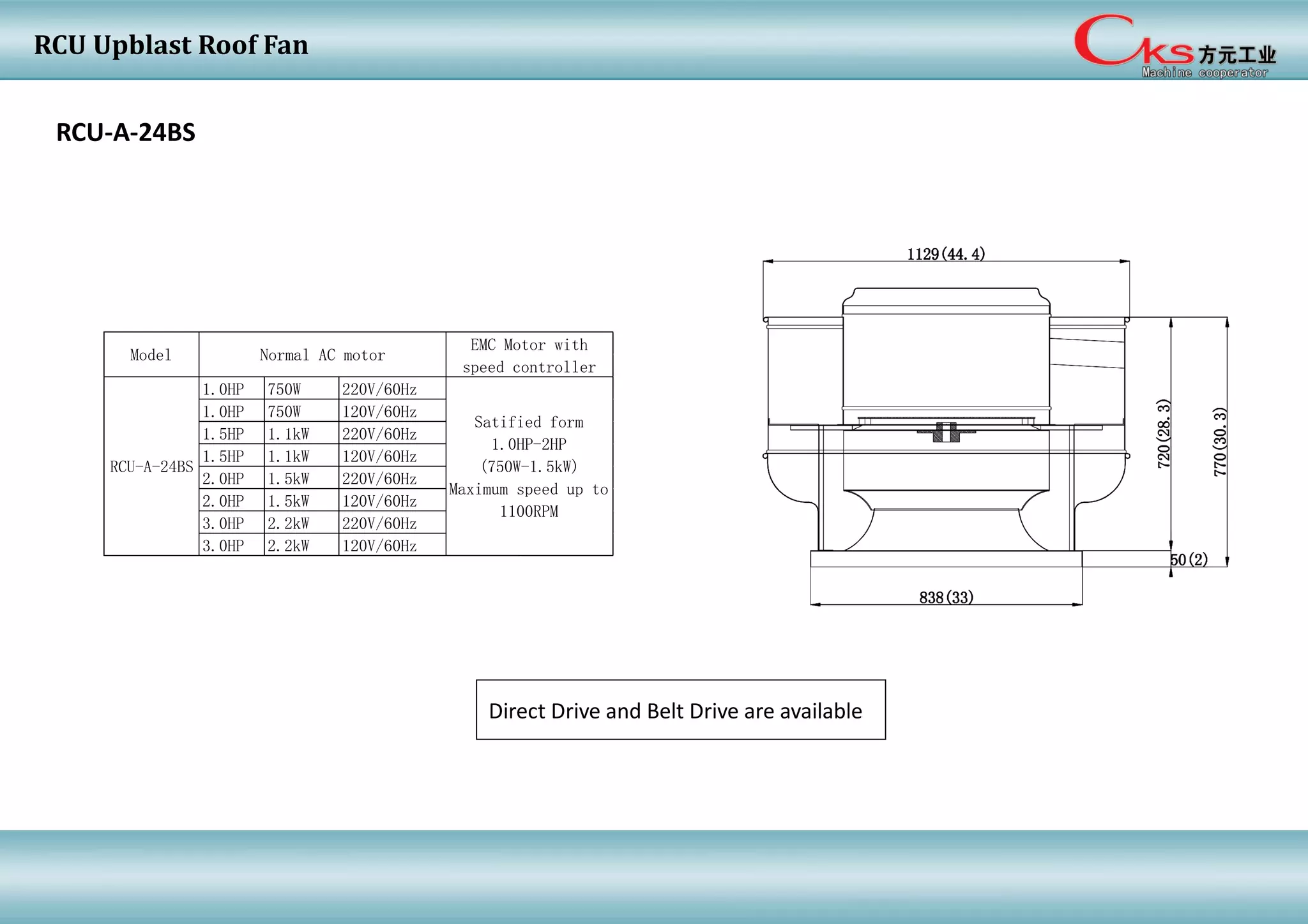 upblast roof fan | PDF