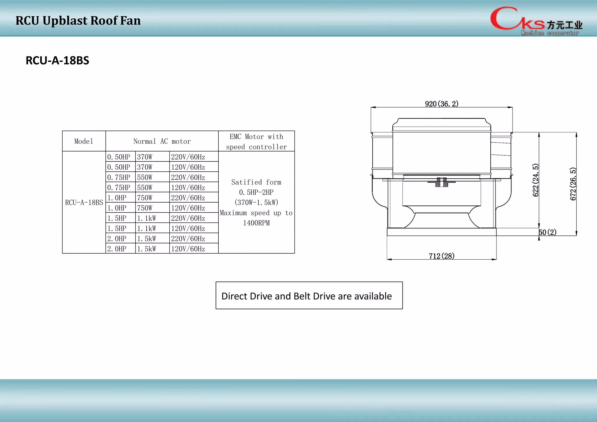 upblast roof fan | PDF