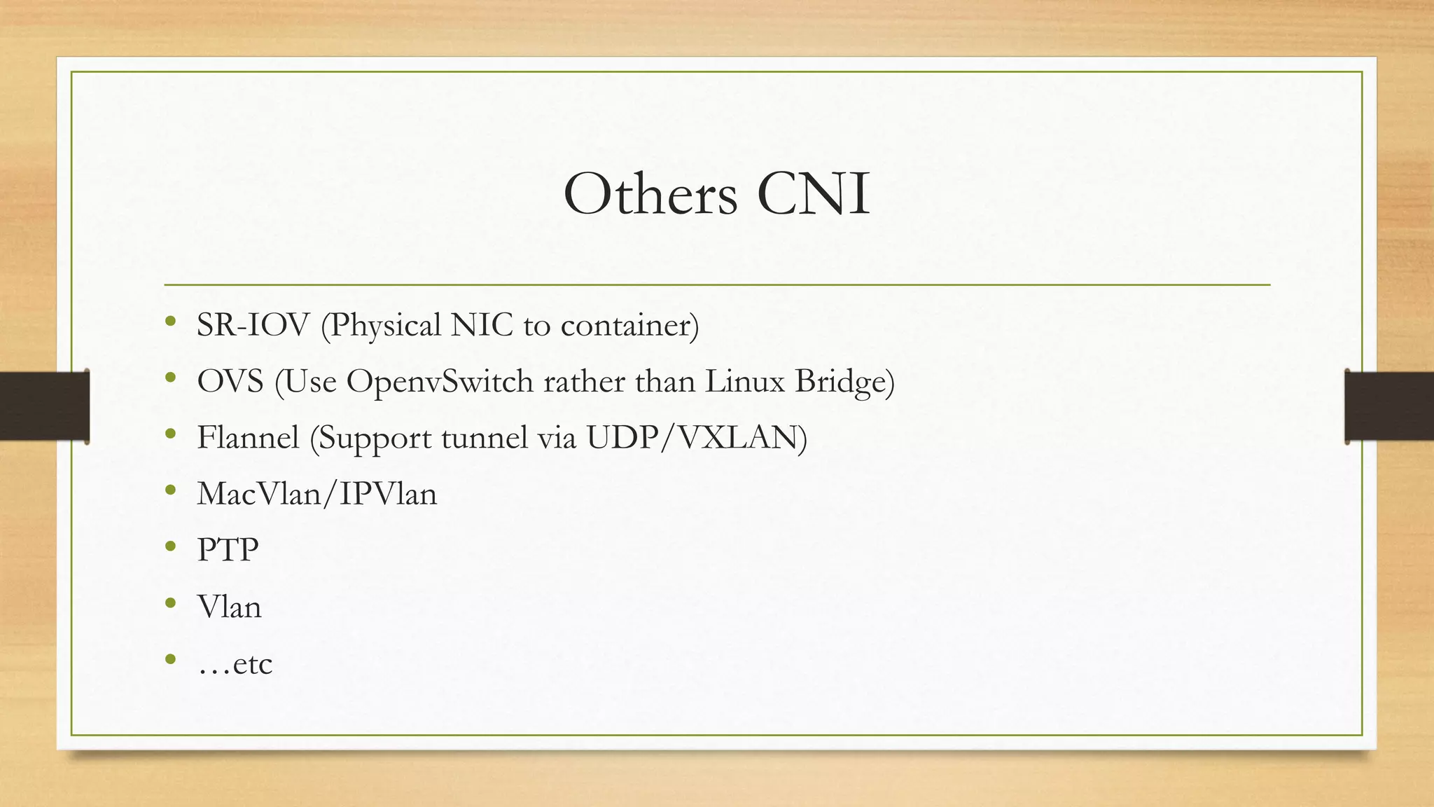 Writing the Container Network Interface(CNI) plugin in golang | PDF