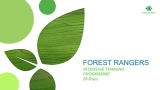 FOREST RANGERS - TRAINING | PPTX | Commodities | Economy