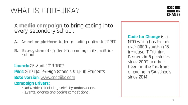 201803 CodeJIKA Pitch Ideology | PPT