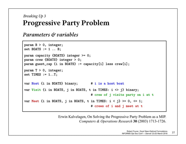 Identifying Good Near-Optimal Formulations for Hard Mixed-Integer ...