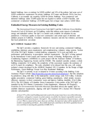 2018 03 Embodied Energy in Buildings | DOCX | Power and Energy Industry ...