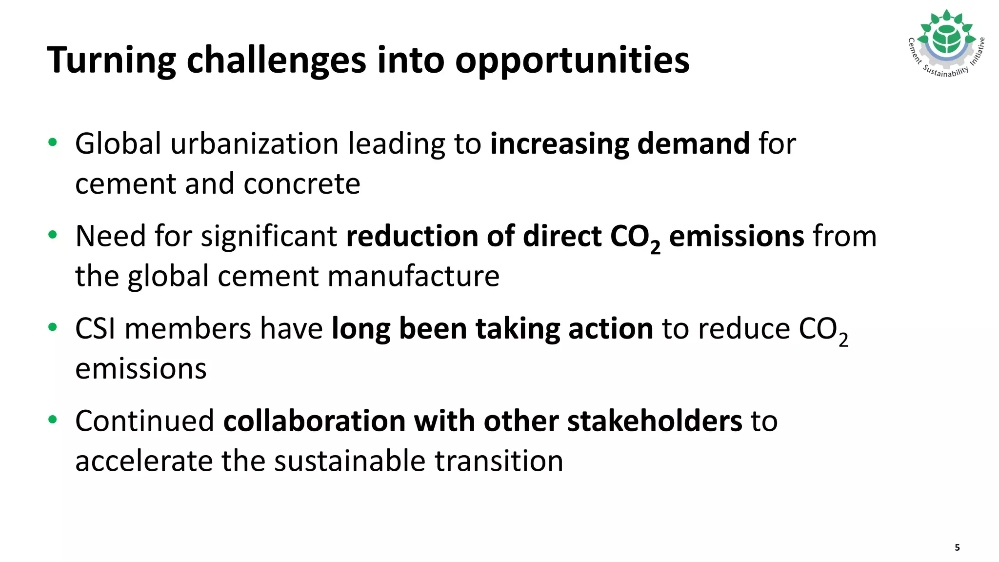 Low carbon Transition in the Cement Industry | PDF