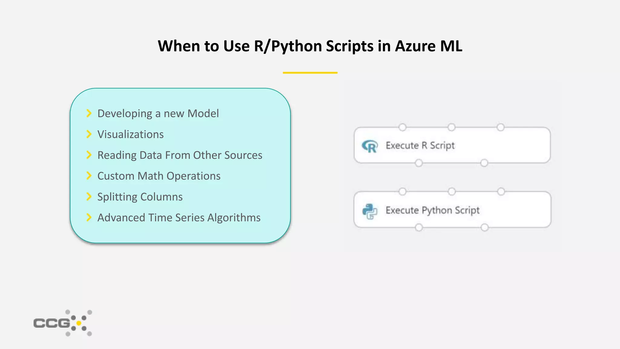 Afternoons with Azure - Azure Machine Learning | PPT