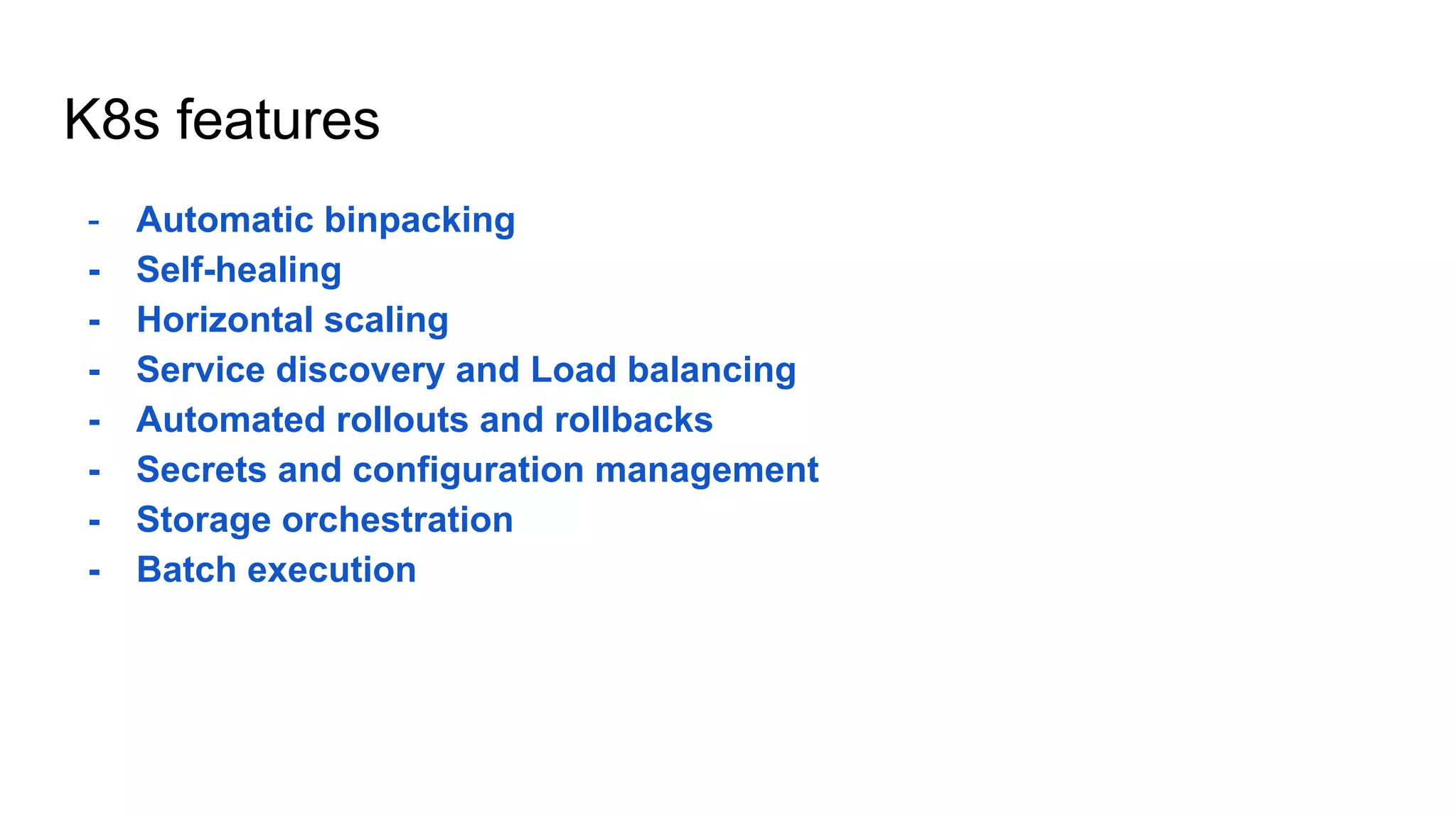 Intro to Kubernetes | PPT