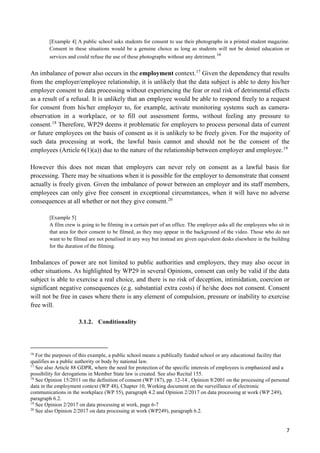 Guidelines on consent under GDPR | PDF