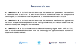 Blockchain Solutions for the 3Ds of the Energy Industry. | PPT