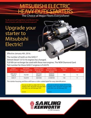 Sahling Kenworth - May/June Parts & Service Specials | PDF