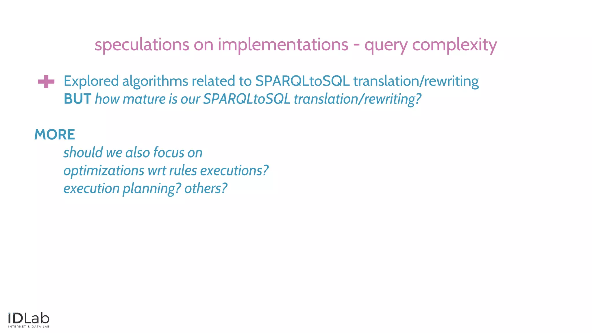What Factors Influence The Design Of A Linked Data Generation Algorithm