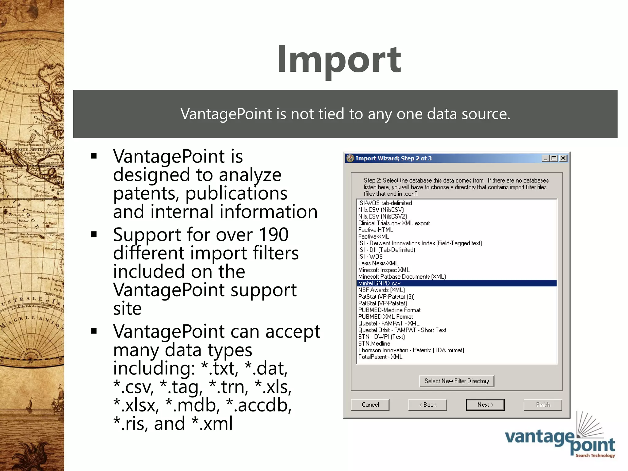 IC-SDV 2018: Search Technology / VanatagePoint | PPT