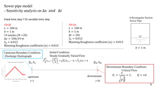 Storm water pipe system modeling | PPTX | Physics | Science