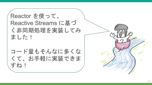 Reactive Streams に基づく非同期処理プログラミング 〜 Reactor を使ってみた | PPT