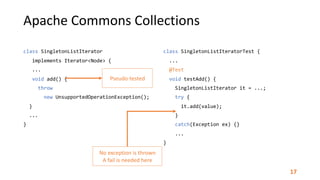 Mutation Testing Workshop at Ericsson, Kista, Sweden | PPT
