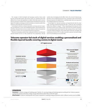Telecoms maturity model: from an utility service provider to a digital ...