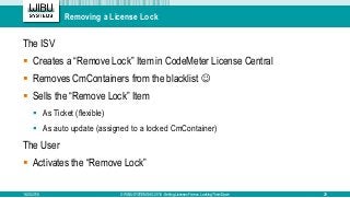 Setting licenses free vs. locking them down | PPTX