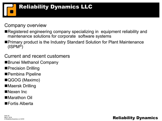 Practical Application Of Iso 14224 Methods In Corporate Software Pdf