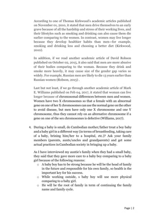 Gender Studies__Gender & Health__Homework 1__Assigned by Prof. Kasumi ...