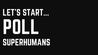 Superhumans. The coming era of upgraded humans. | PDF