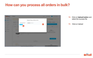 Express bulk order processing- FMCG | PPT