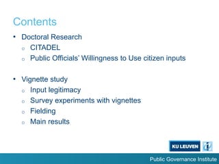 Vignette study | PPTX