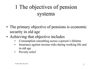 Nicholas Barr - Profesor de Economía Pública, London School of ...