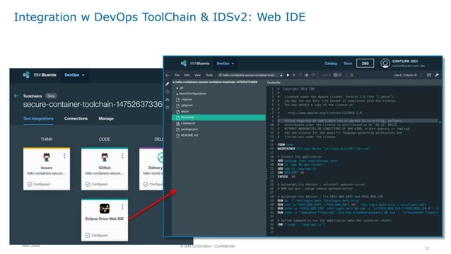 Vulnerability Advisor Devsecops Integration Pptx Cloud Computing Internet
