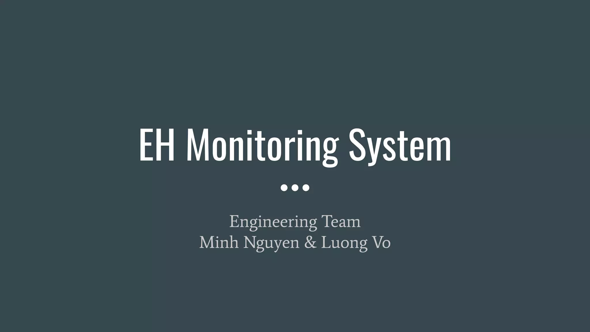 Employment Hero monitoring solution | PPT