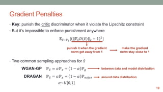 What is Critical in GAN Training? | PPT