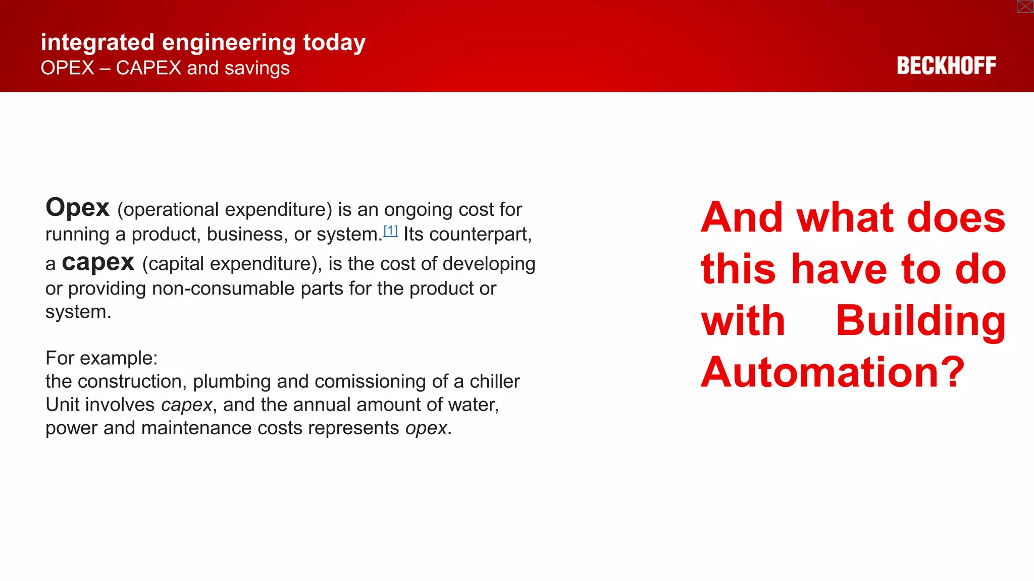 Challenge of integrated engineering. Mirko Vincenti, Beckhoff Automation | PPT