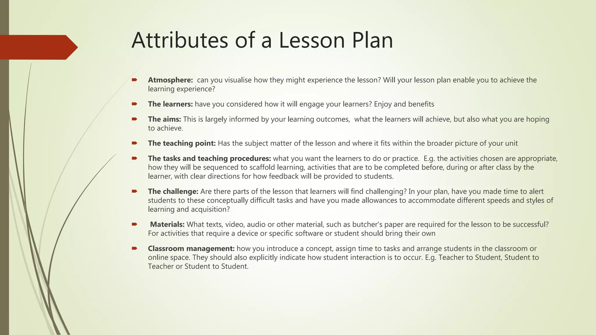 Strategy Sessions: Get organised with a lesson plan | PPTX