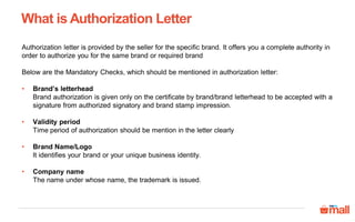 Brand authorization process | PDF