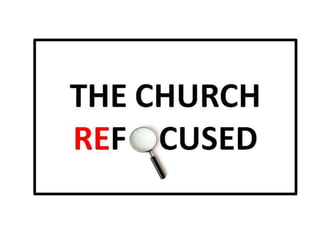 RHBC 413: Refocus On God's Love For His Church | PPT