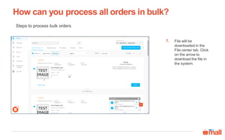 Bulk order processing_LMD | PDF