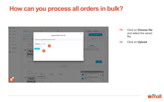 Bulk order processing_LMD | PDF