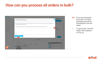 Bulk order processing_LMD | PPT