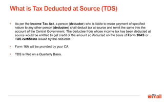 TDS submission process | PPT