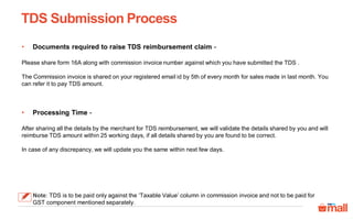 TDS submission process | PDF