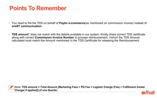 TDS submission process | PPT