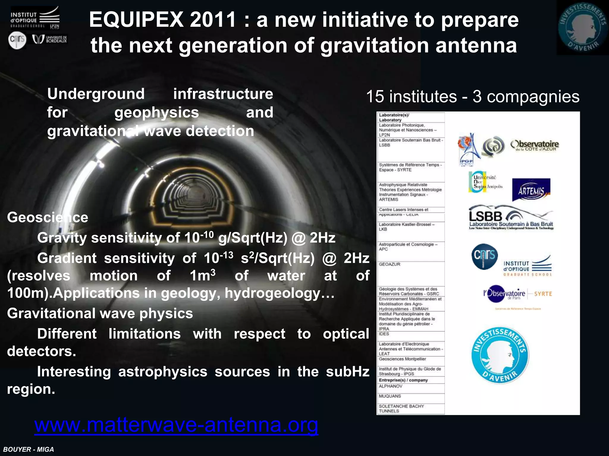 Airborne and underground matter-wave interferometers: geodesy, navigation and general relativity ...