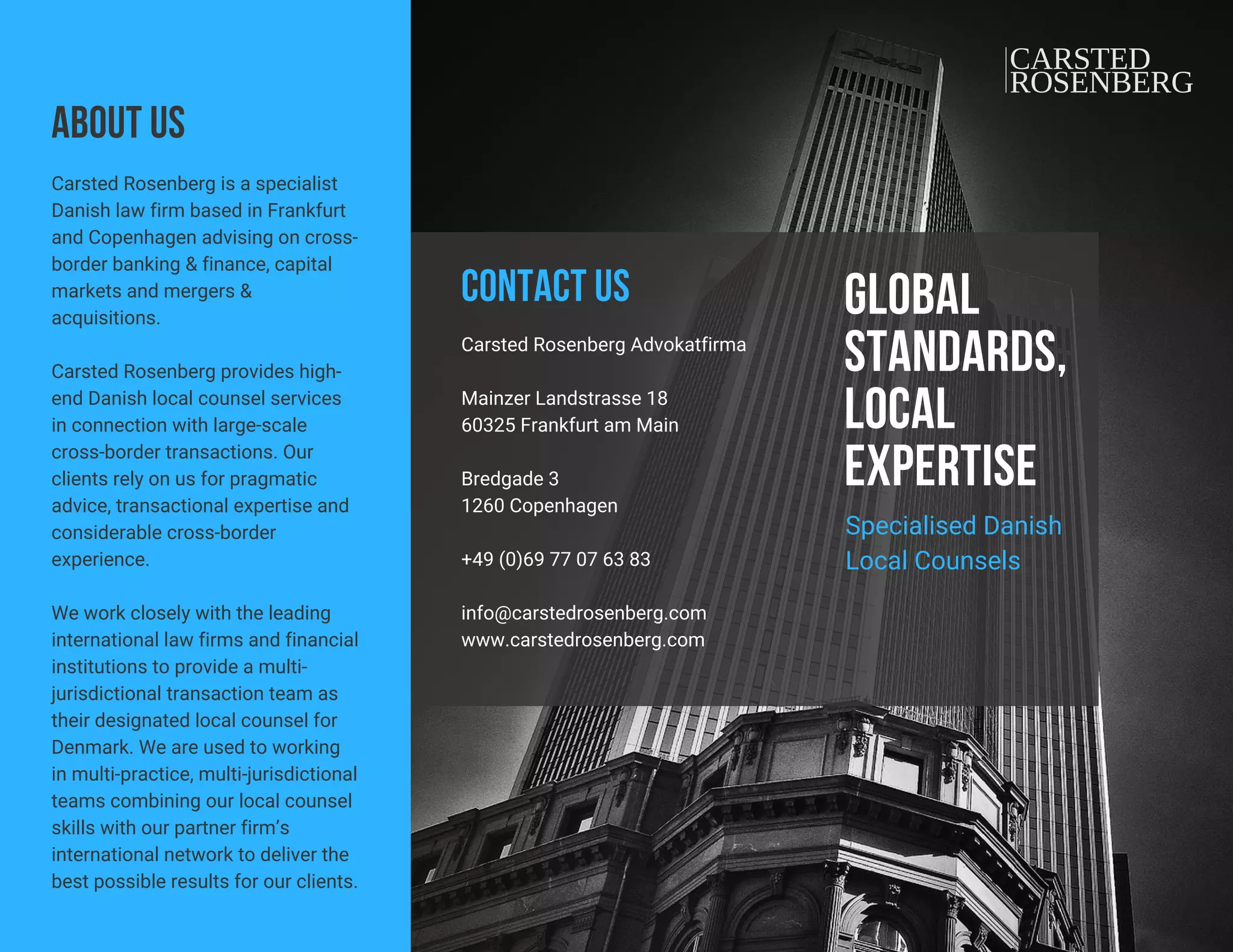 Carsted Rosenberg Advokatfirma Presentation | PPT