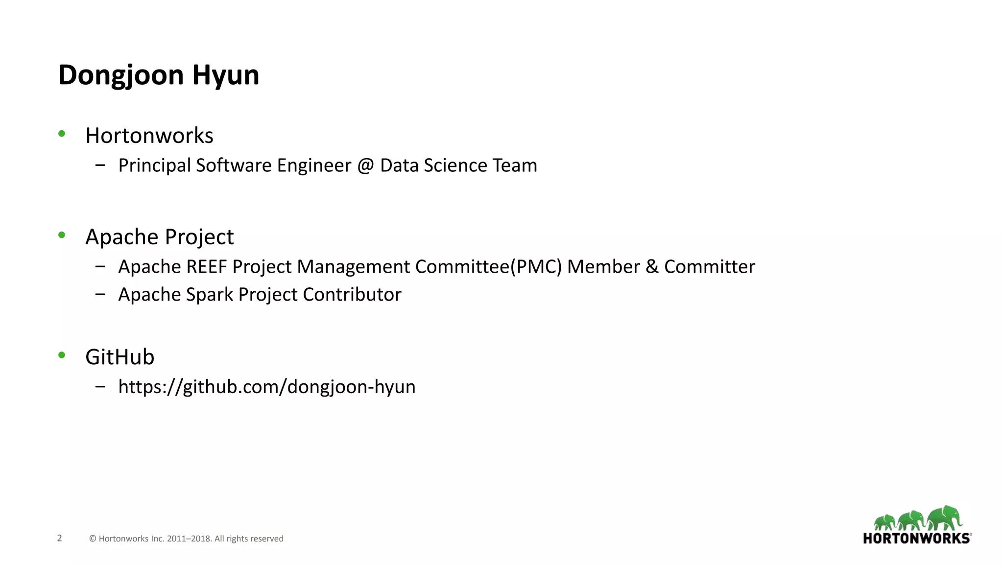 ORC Improvement & Roadmap in Apache Spark 2.3 and 2.4 | PPT